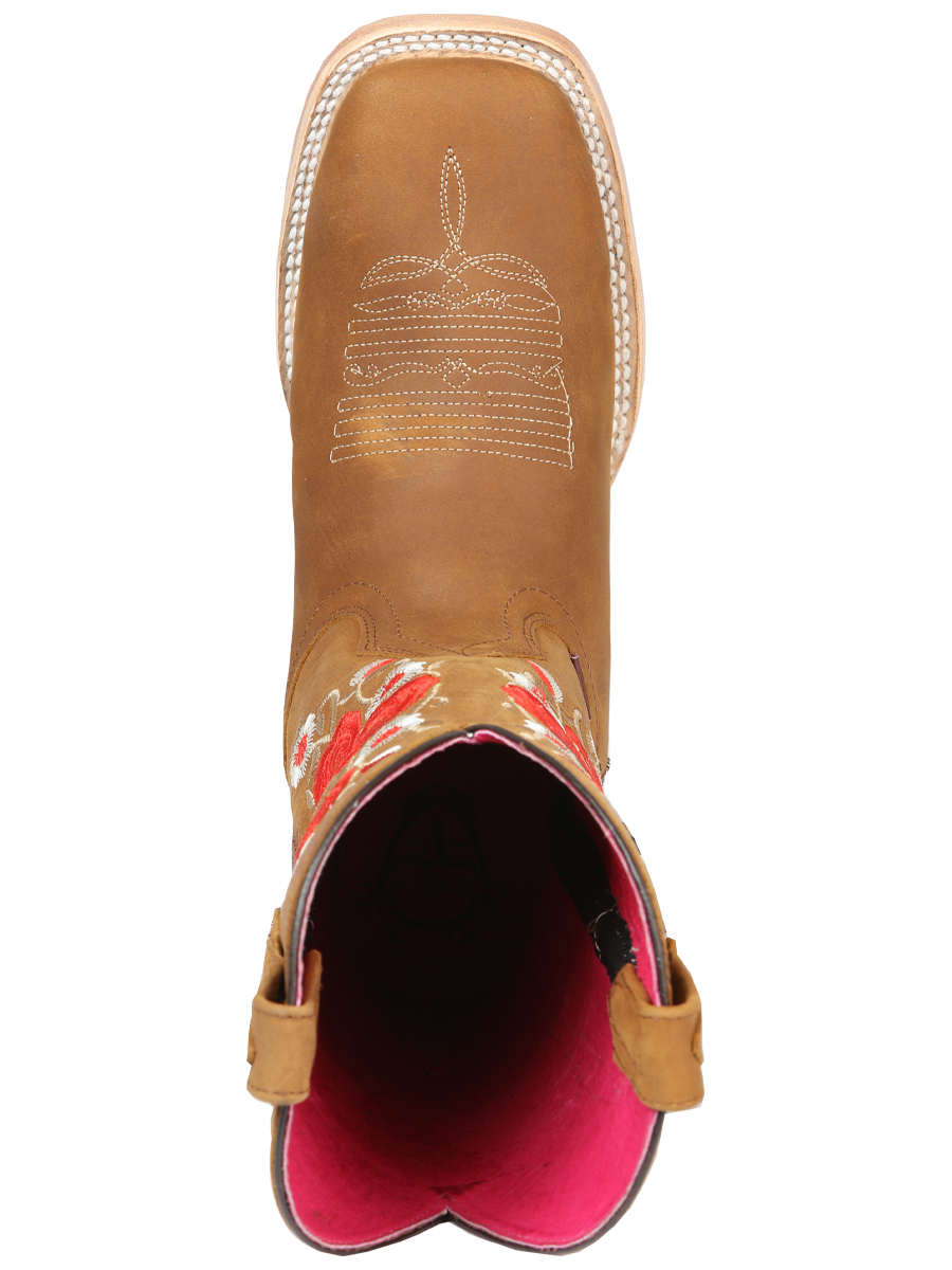 Botas Vaqueras Dama Miel Horma Texas | FERRETI PREMIUM – Estilo Rojo