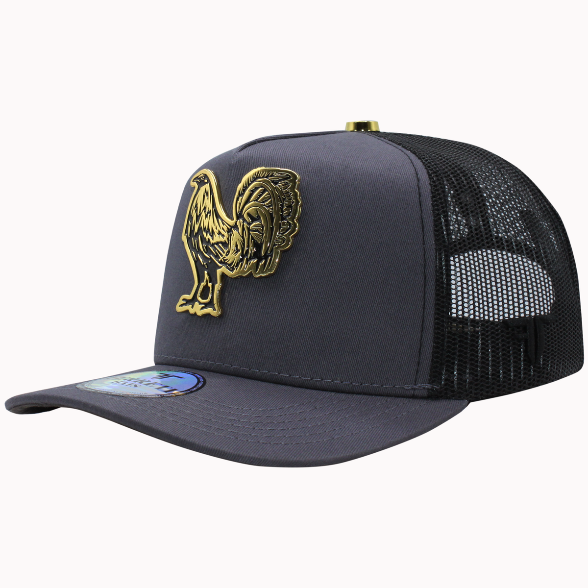Gorra Gris El Gallo con Maya | Culiacán Ferreti – Estilo Rojo